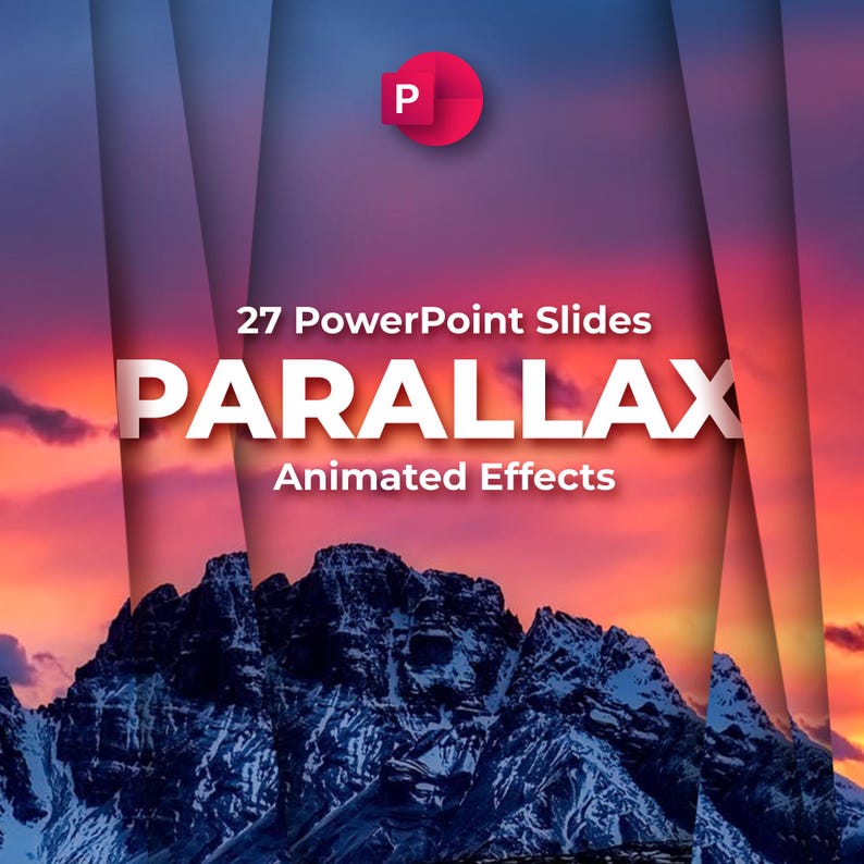 Dynamic Powerpoint Template With Parallax Effect - Perfect for Engaging Presentations! - Etsy