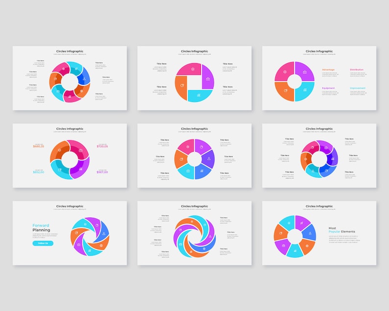 Circle Diagrams Powerpoint Templates | Animated Infographic ...