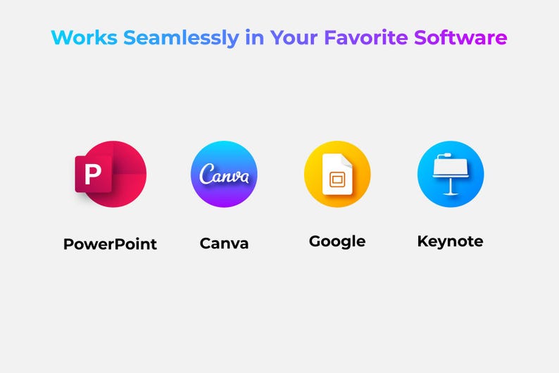 Animated Powerpoint Template. Canva Infographic. Keynote Presentation ...