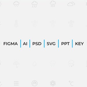 Weather Icons Pack. Forecast Outline Icons Set. Canva Editable Icons ...