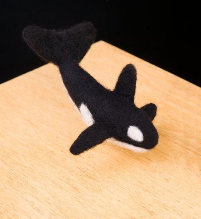 Orca Needle Felting Kit - Etsy