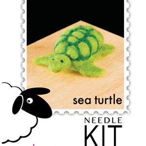 Sea Turtle Needle Felting Kit - Etsy