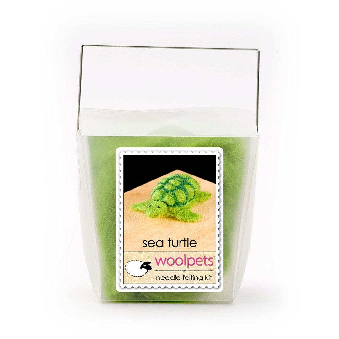 Sea Turtle Needle Felting Kit - Etsy