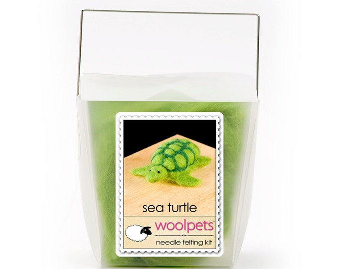 Sea Turtle Needle Felting Kit - Etsy