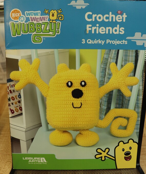 Wow Wow Wubbzy Crochet Friends 32 Pages 2008 - Etsy