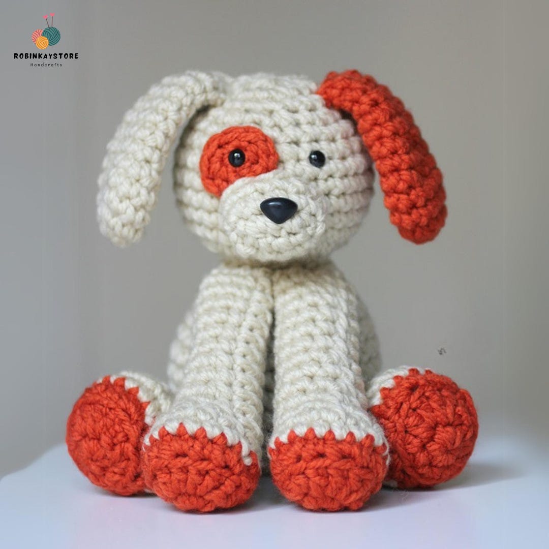 Crochet Dog PDF Pattern, Crochet Puppy Pattern, Crochet Doggie ...