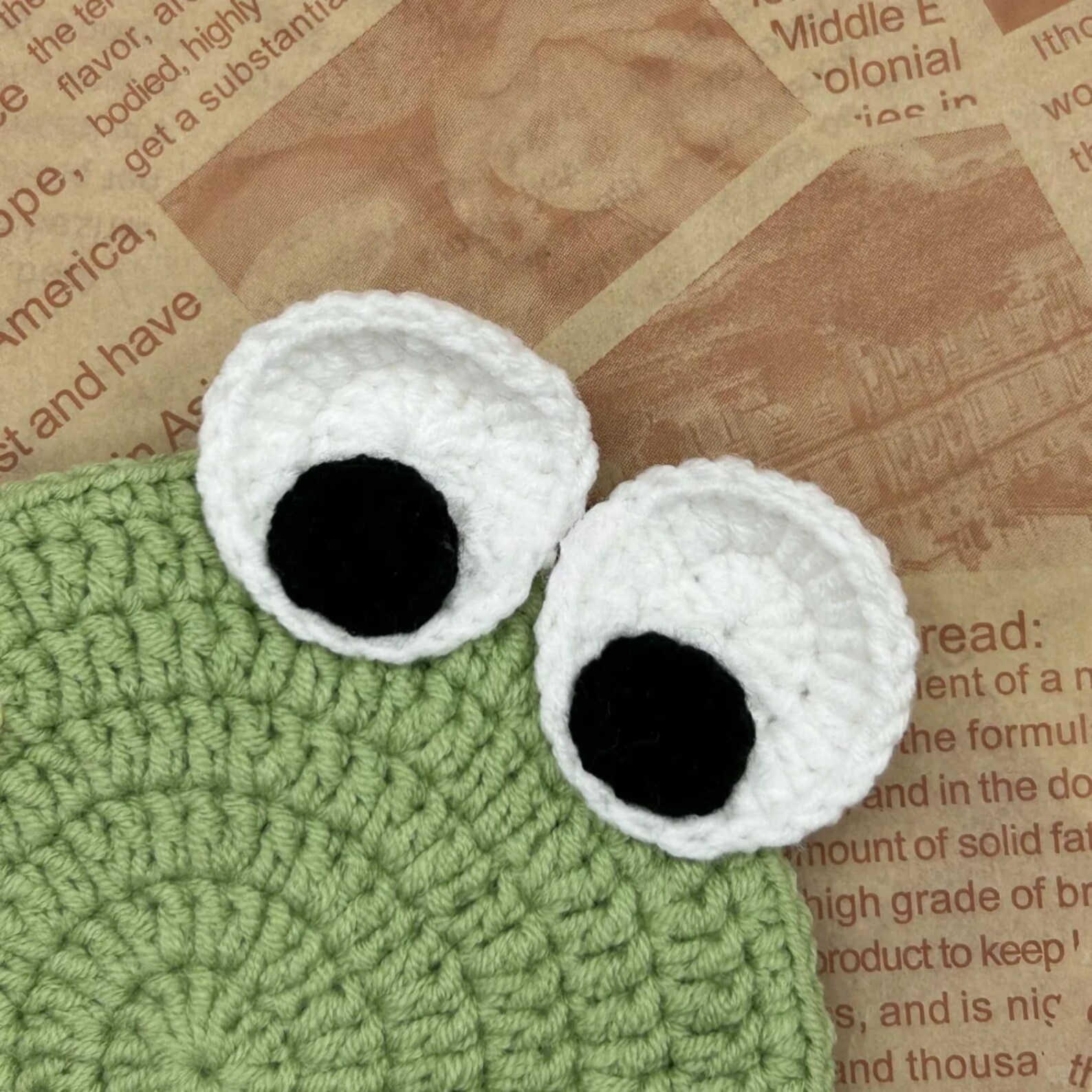 Frog Coaster Crochet PDF Pattern, Cute Animal Coaster Tutorial, Easy ...