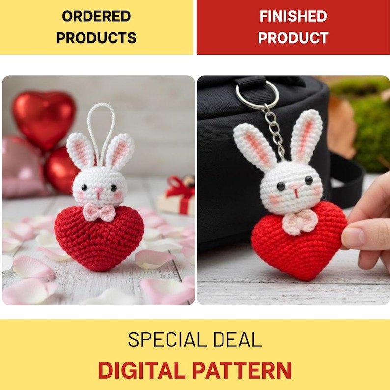 Snoopy Holding a Rose Crochet Pattern - Step by Step Crochet Cute Dog ...
