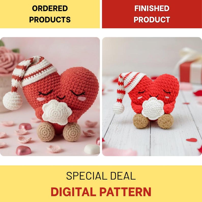 Patriotic Flower Pot Crochet PDF Pattern - Jellycat Flower Pot ...