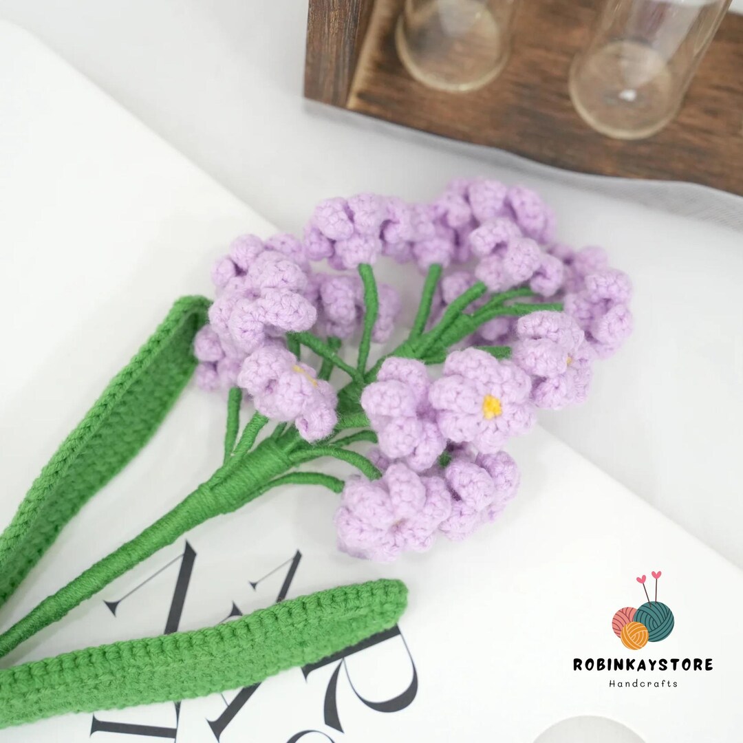 Crochet Hyacinth Pattern Tutorial - How to Crochet Flower, Beautiful ...