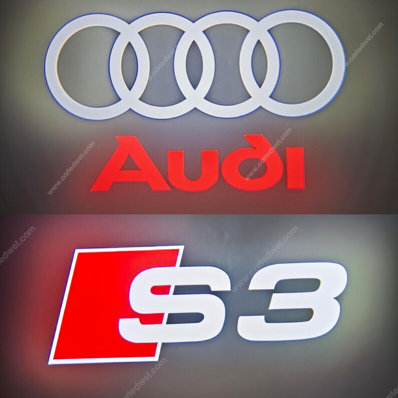 Set of 2 Dynamic Animated Car Door LED Welcome Light Audi RS BEST ...