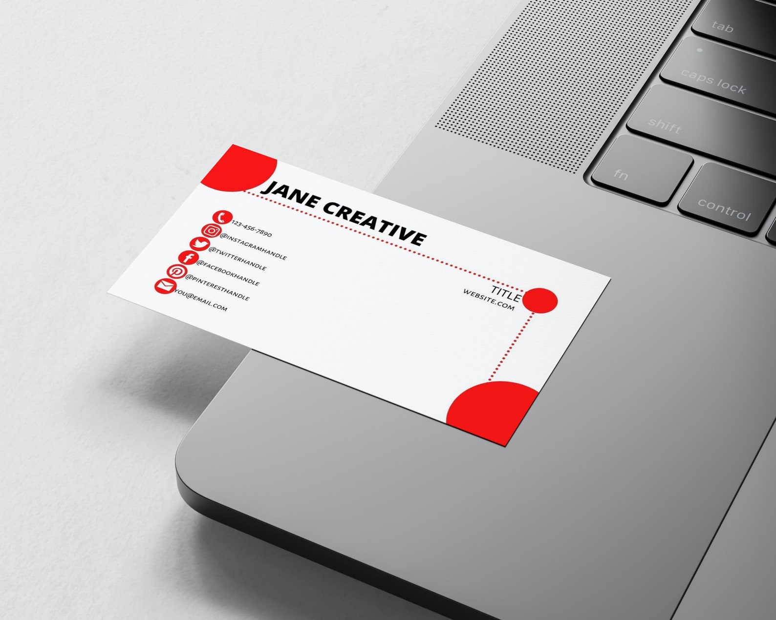 1 Sided Business Card Template - Editable Canva Business Card Design ...