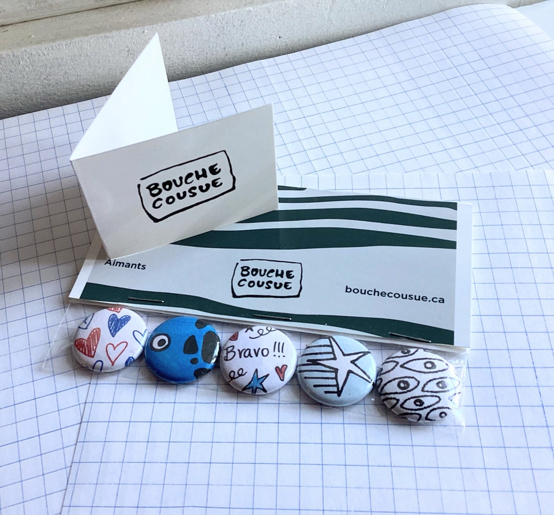 Magnets, Bravo, Bouche Cousue, Gift for Student, Appreciation, Gift for ...