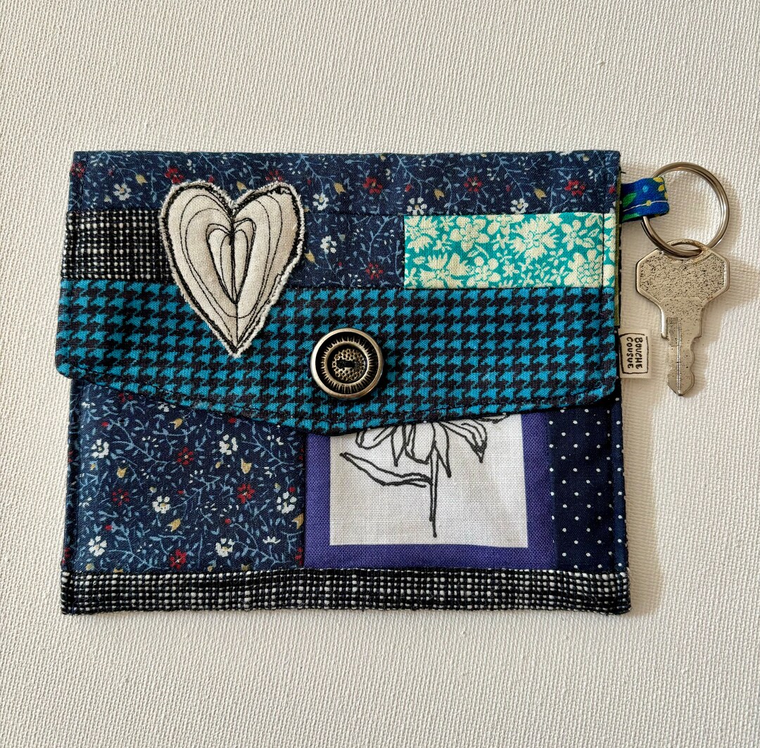Pouch, Bouche Cousue, Wallet, Gift for Girl, Flowers, Passport Pouch ...