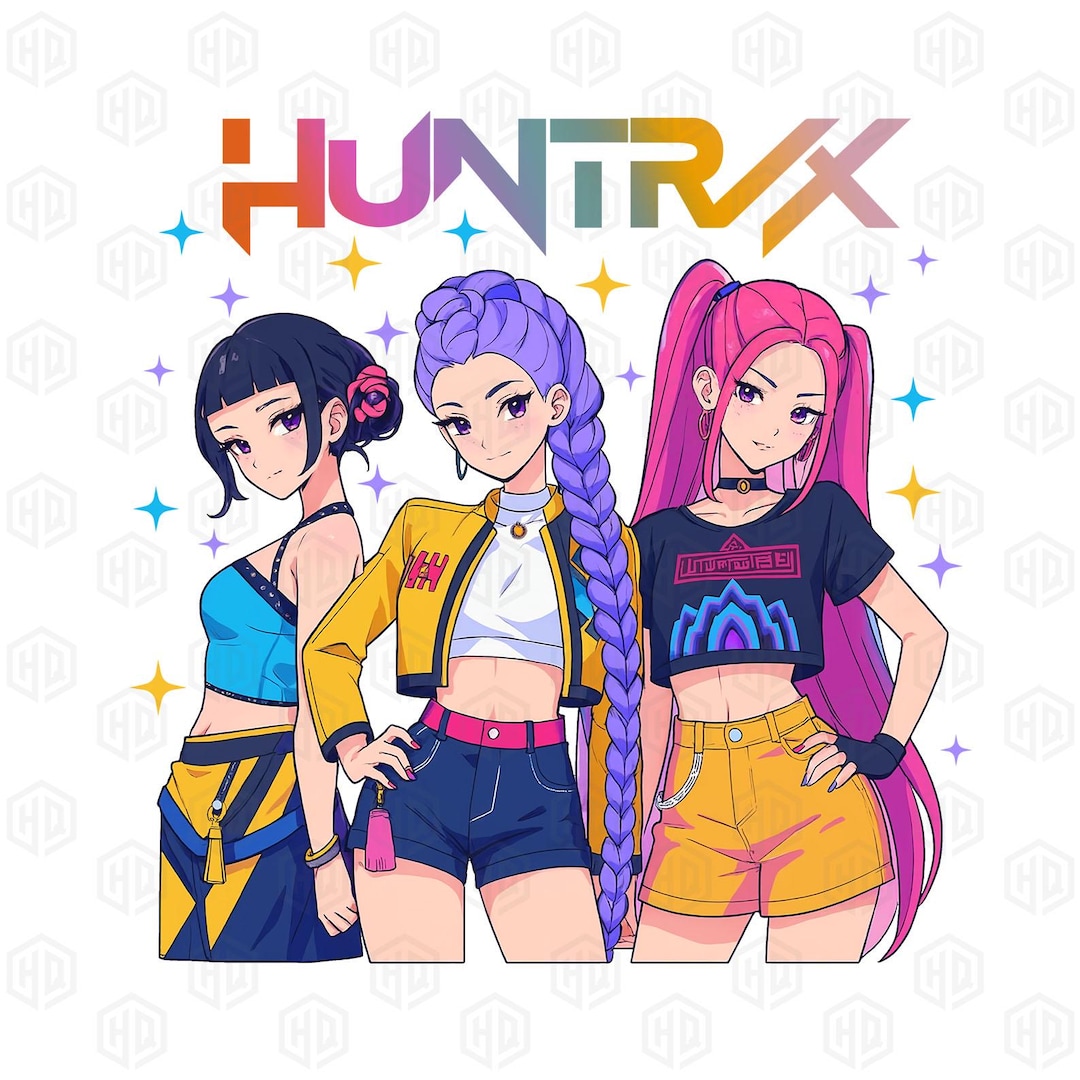 Kpop Demon Hunters Png, Huntrix Girl Png, Kpop Idol Group Png, Mira ...
