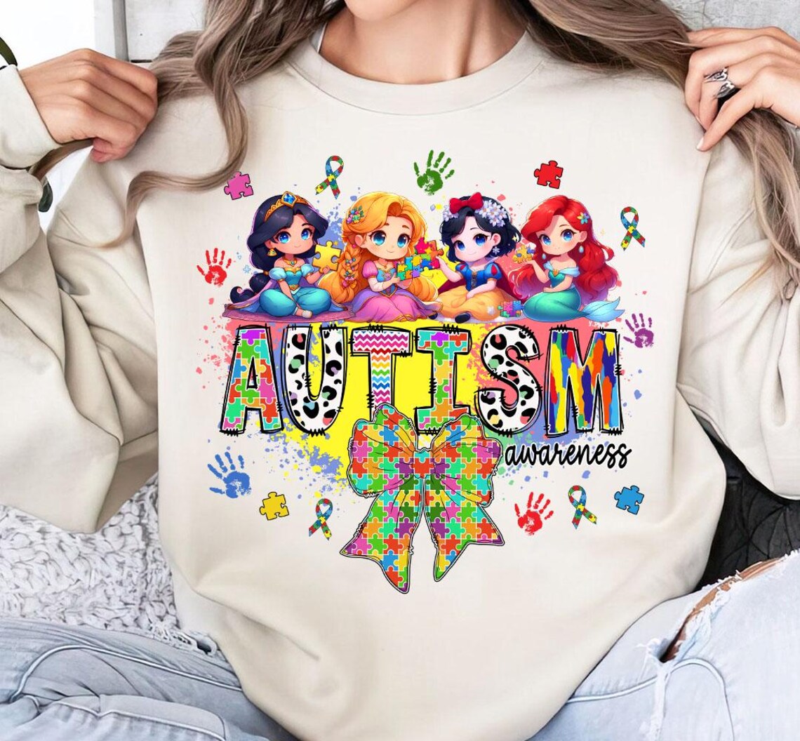 Autism Princess Png, Autism Bow Png, Autism Awareness Png, Be Kind Png ...