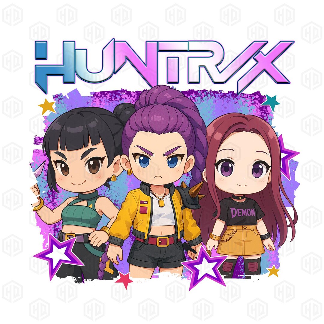Kpop Demon Hunters Png, Huntrix Girl Png, Kpop Idol Group Png, Mira ...