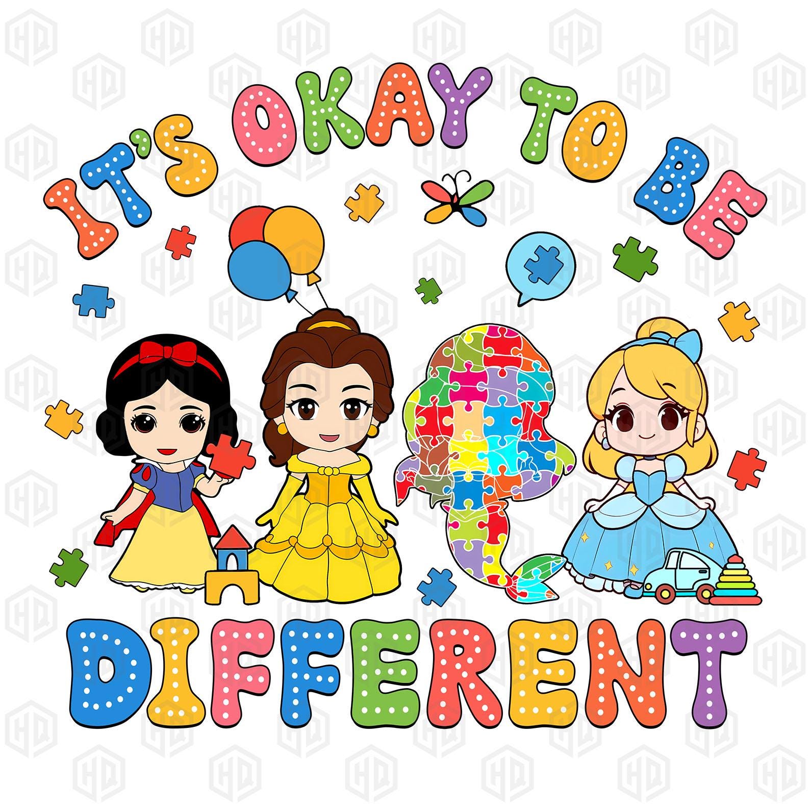 Autism Princess Png, Autism Bow Png, Autism Awareness Png, Be Kind Png ...