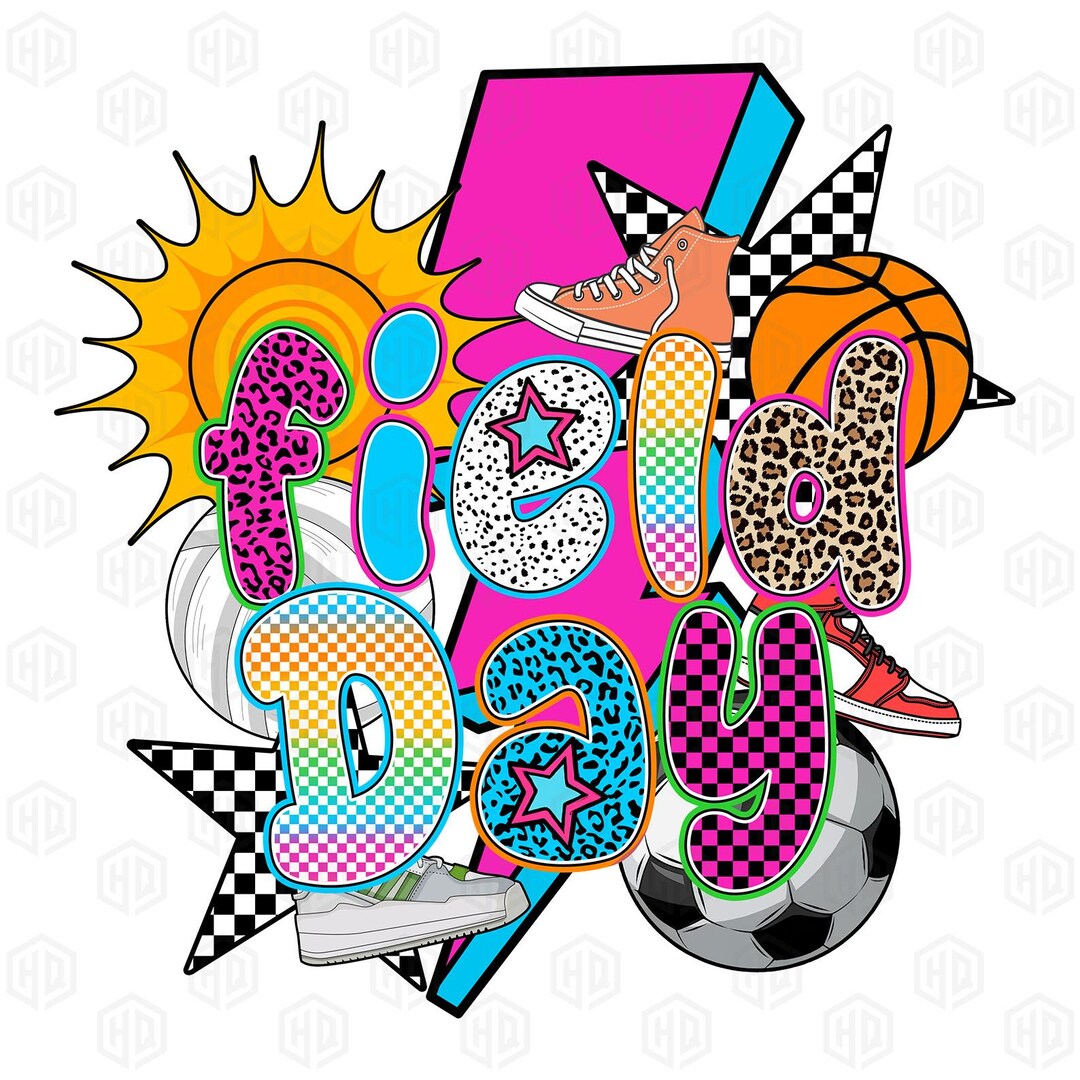Preppy Field Day Png, Field Day Teacher Png, Field Day Trip Png, Field ...