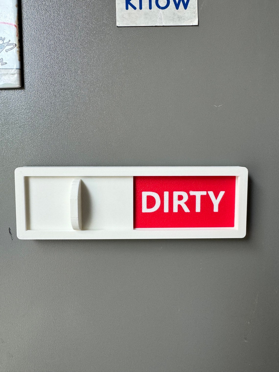 3D Printed Dishwasher Clean/dirty Sign – Reversible Kitchen Indicator ...