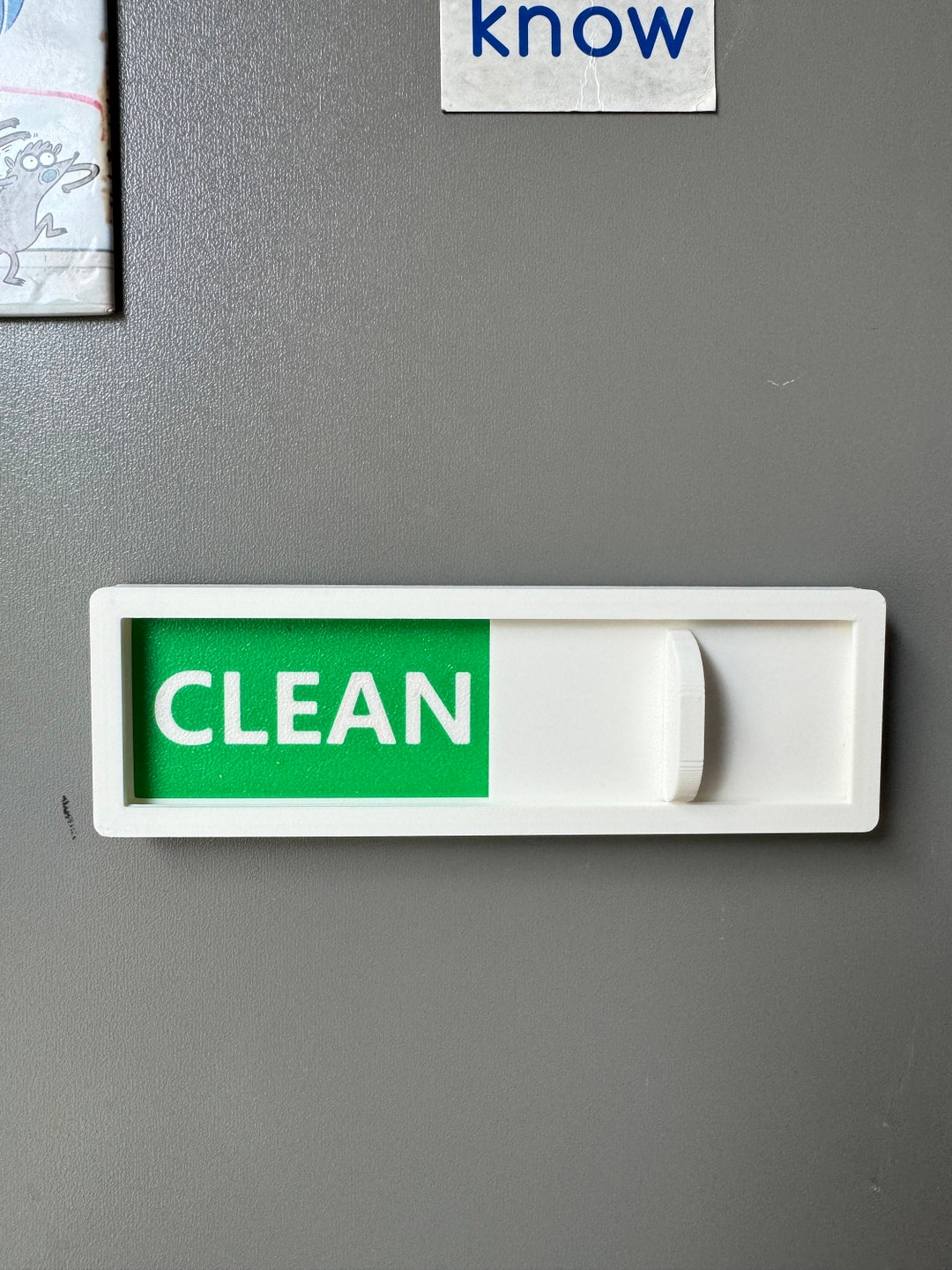 3D Printed Dishwasher Clean/dirty Sign – Reversible Kitchen Indicator ...