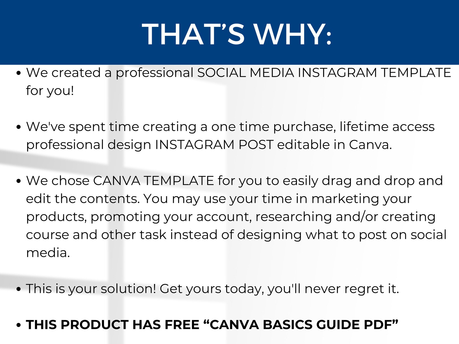 Instagram Post Template Canva Instagram Template IG Templates Social ...