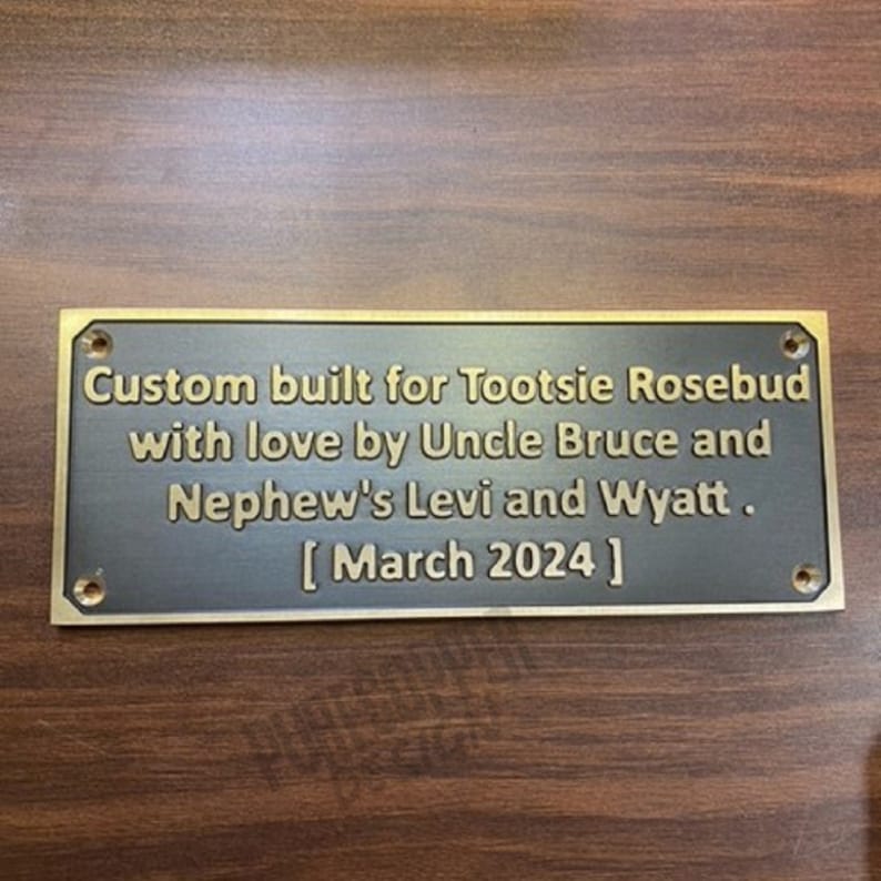 Custom Brass Door Signs & Plaques Any Language Plaques Customized Size ...