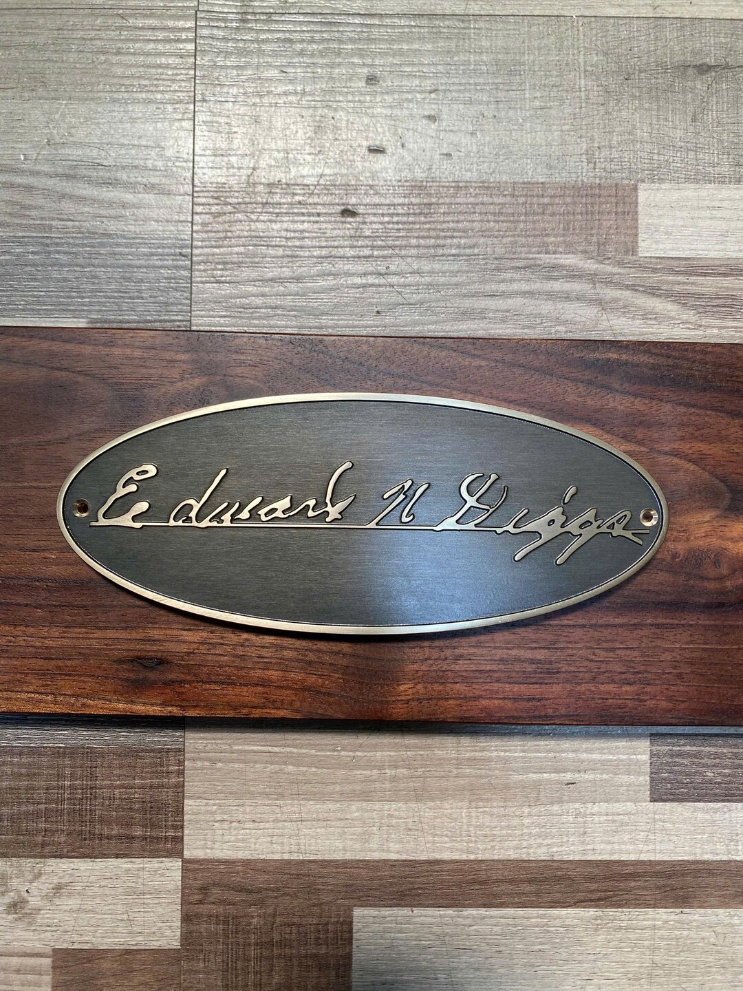 Brass Plates, Signature Plates, Address Plates, House Number Plates - Etsy