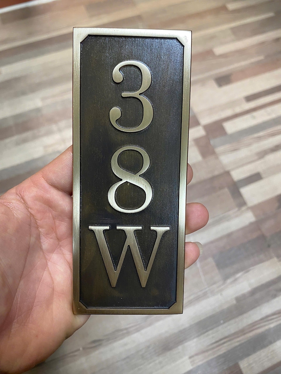 Cast Bronze Vintage Signs & Plaques - Address Plaque for Professional ...