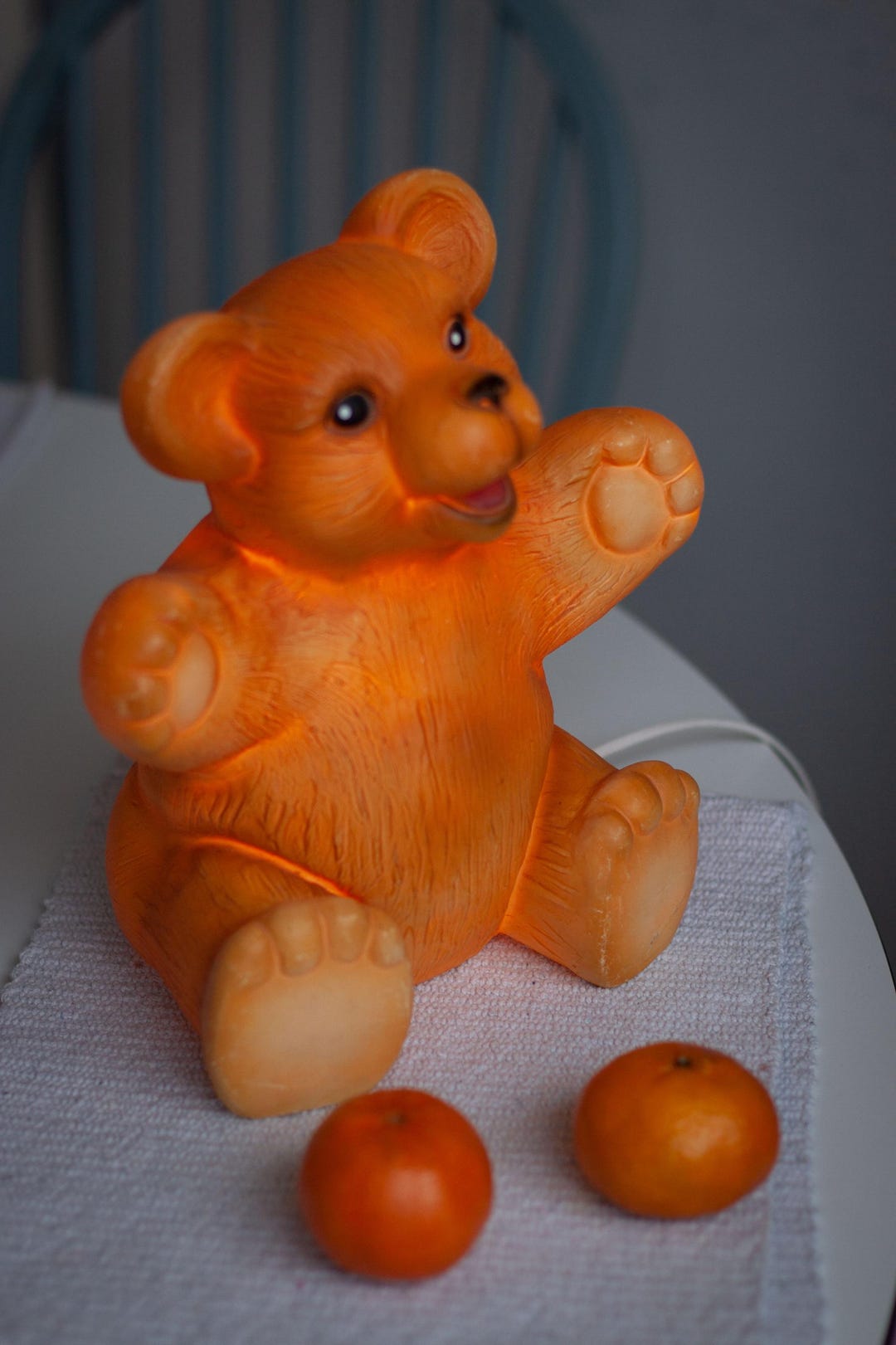 Vintage Heico Bear Figure Night Light - Egmont Toys Bedside Lamp - Etsy