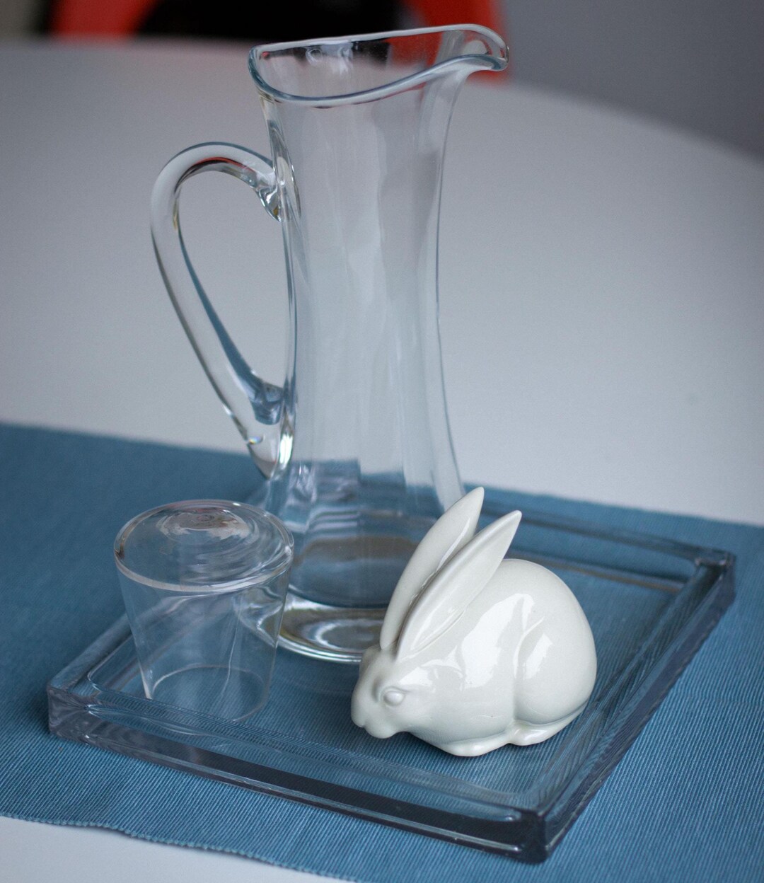 Vintage 4-piece Drinking Water Set. Just Set Everything on the Table ...