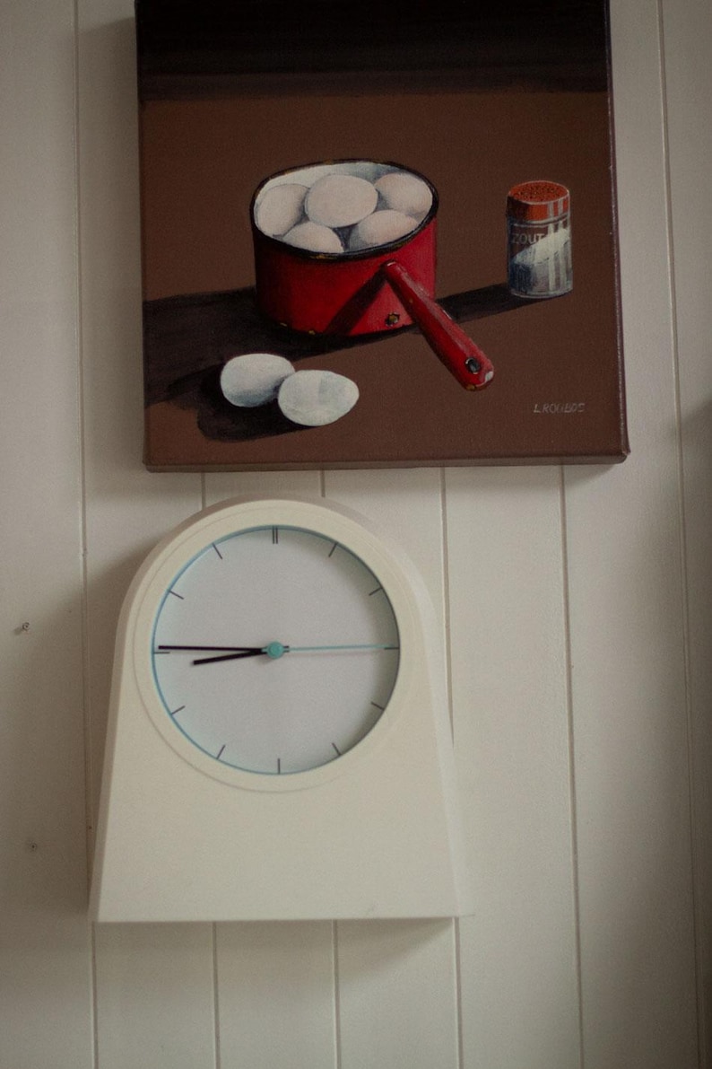 Rare Vintage Ikea Poffare Unique Art Wall Clock, Use on Wall, Desk ...