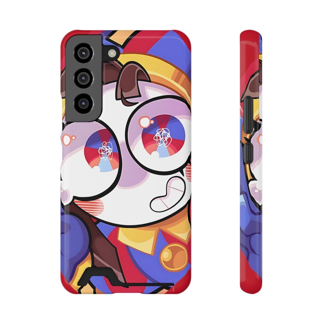 The Amazing Digital Circus Pomni Phone Case With Card Holder - Etsy