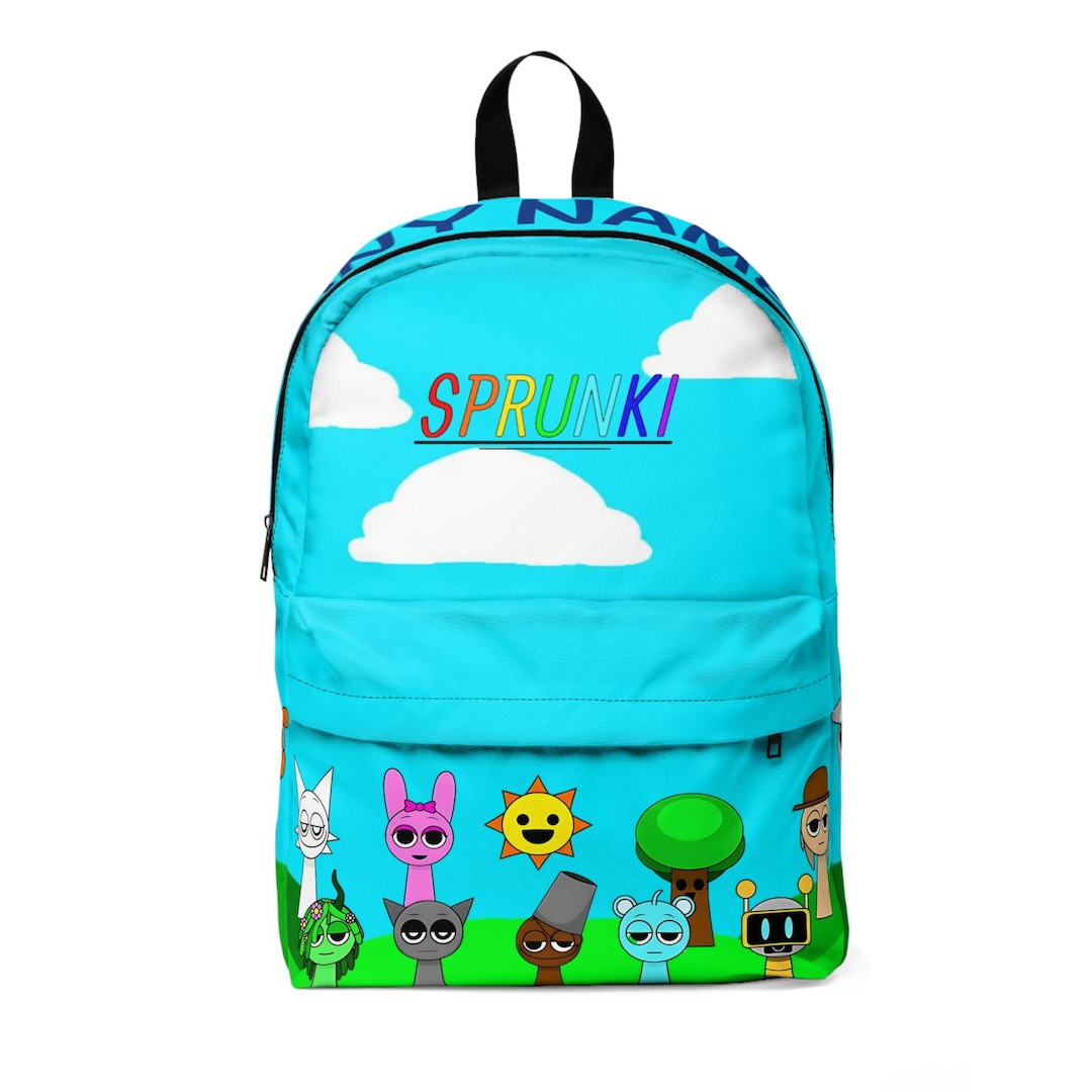 Sprunki Video Game Music Unisex Classic Backpack - Etsy