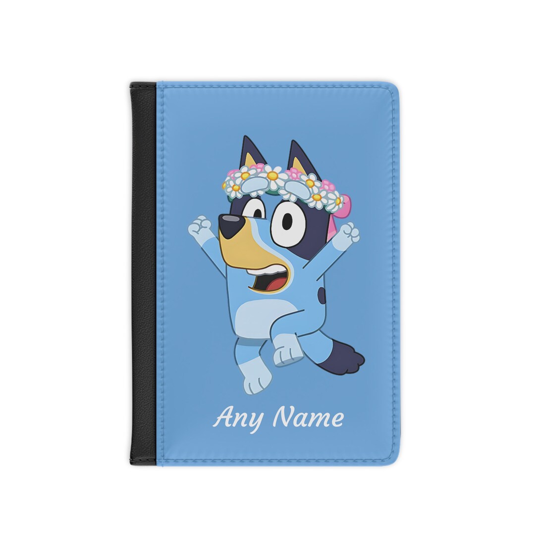 Bluey and Family Trips, Personalized Passport Cover - Etsy