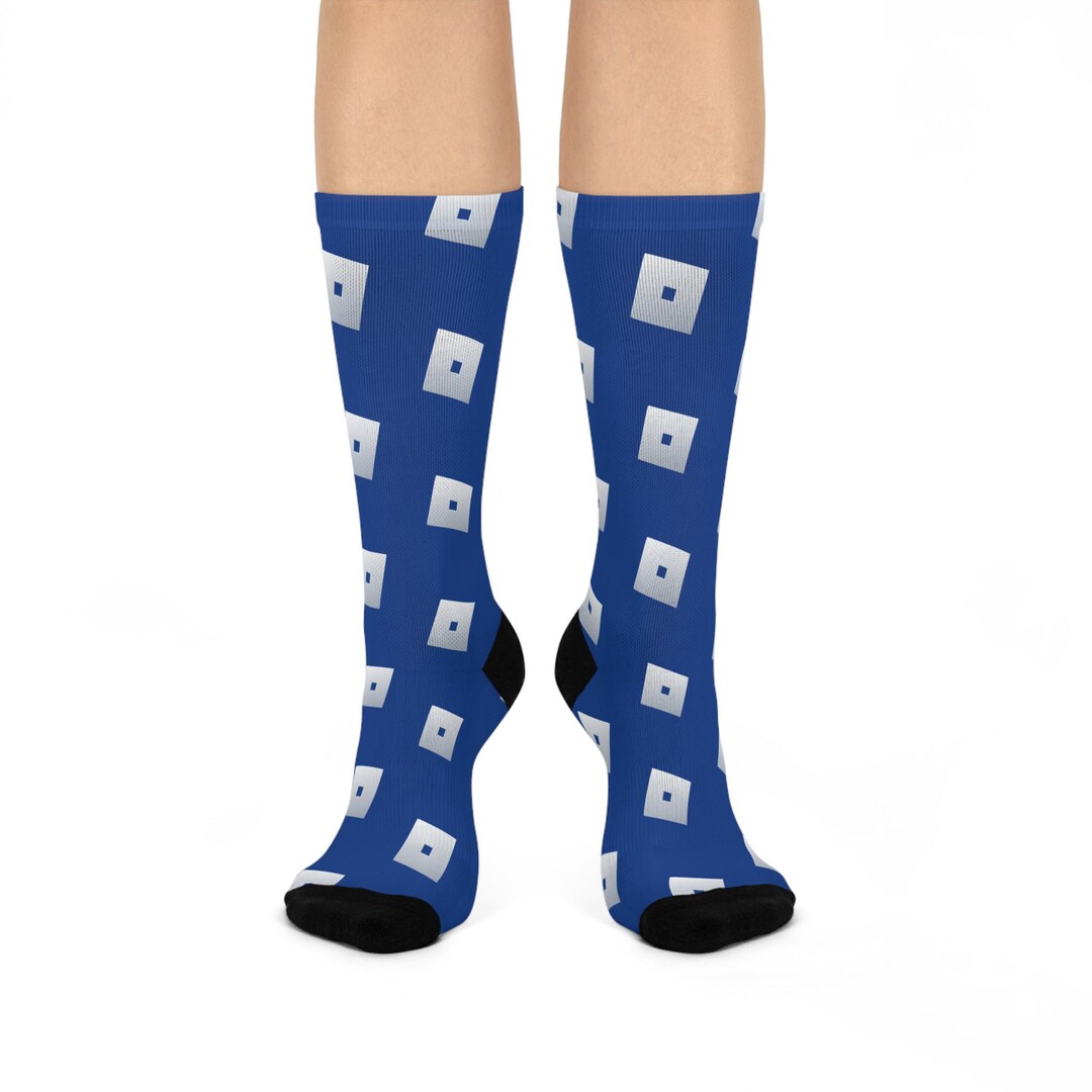 Roblox Video Games for Gift Cushioned Crew Socks - Etsy