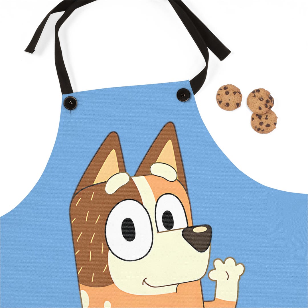 Mum Chilli of Bluey Family Trips, Personalized Apron (AOP) - Etsy UK