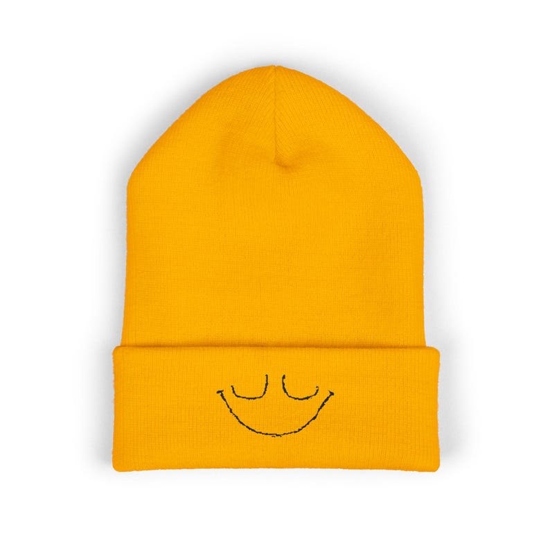 Grace Inspired Doze Yellow Happy Face, Roblox Game, Stylish Embroidered ...