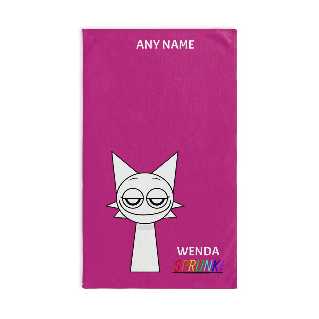 Sprunki Wenda Design for Boys and Girls Personalized Hand Towel - Etsy