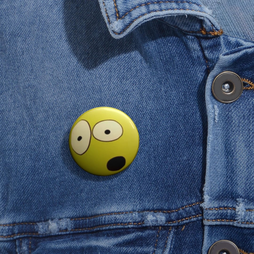 Ball Yellow Woo Face Regretevator Item Roblox Game Lovers Custom Pin ...