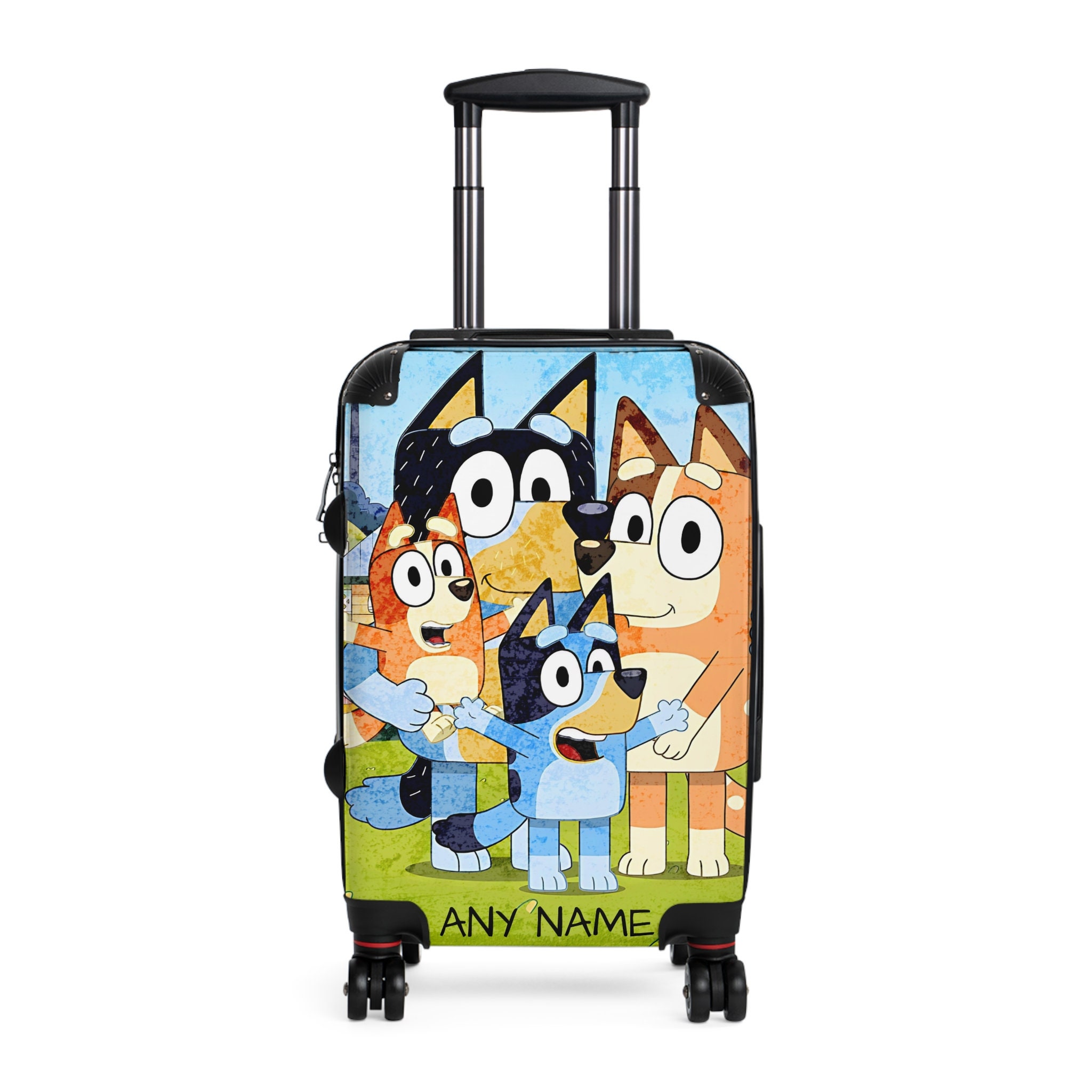 Bluey Personalized Traveling Family Suitcase - Etsy