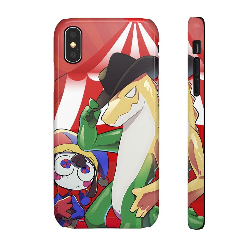 The Amazing Digital Circus Pomni and Gummigoo Snap Cases - Etsy