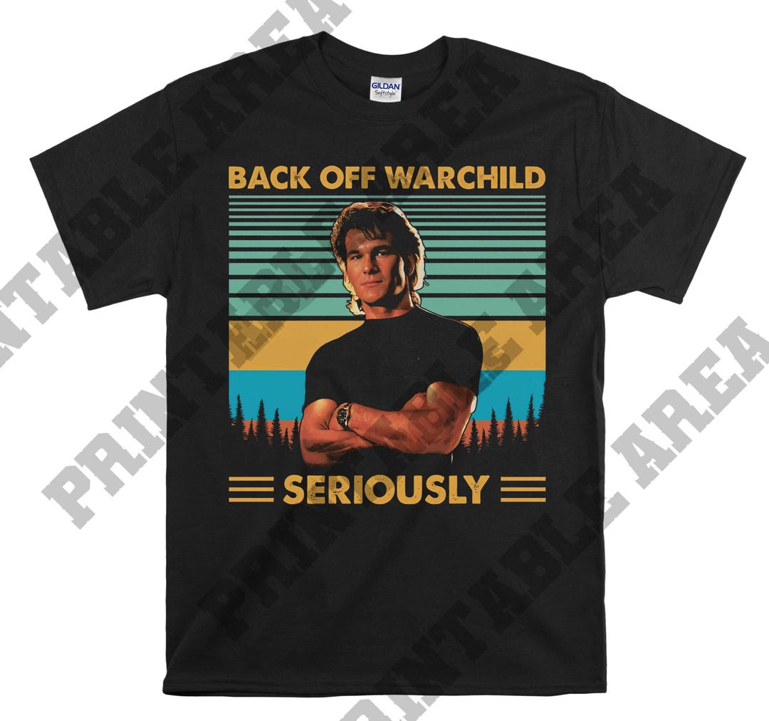 Point Break Patrick Swayze Back off Warchild Seriously Vintage Men ...