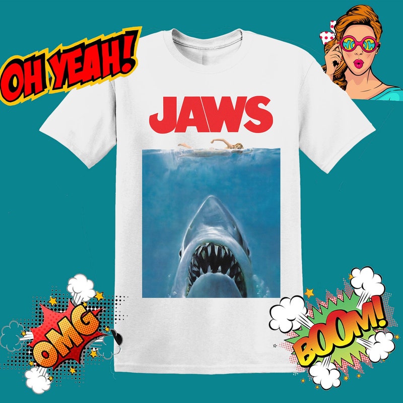 Jaws T Shirt - Etsy