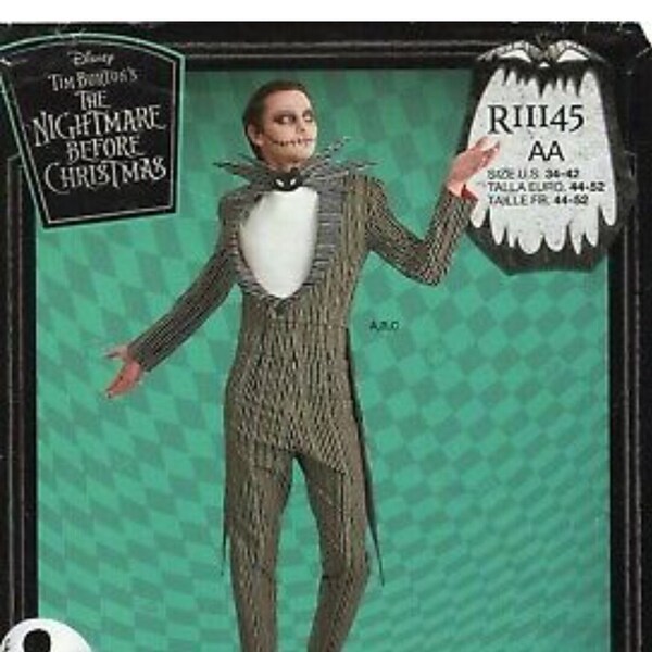 Jack Skellington Costume Sewing Pattern - Etsy