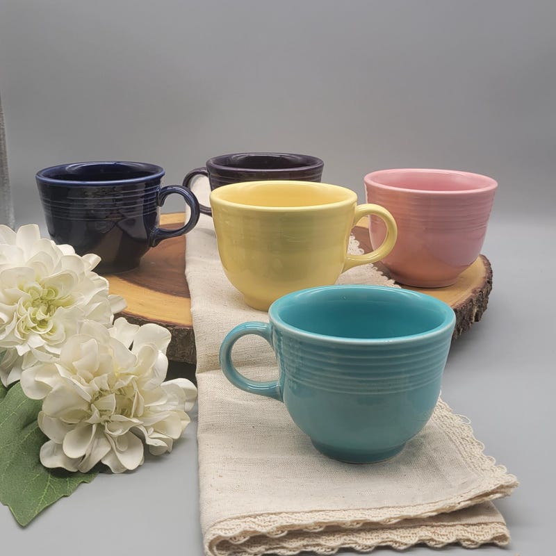 Turquoise Fiestaware Mug - Etsy