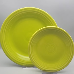Vintage Homer Laughlin Fiesta Ware Plates - Pick Your Piece - Daffodil ...