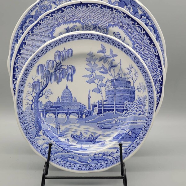 Blue and White China - Etsy