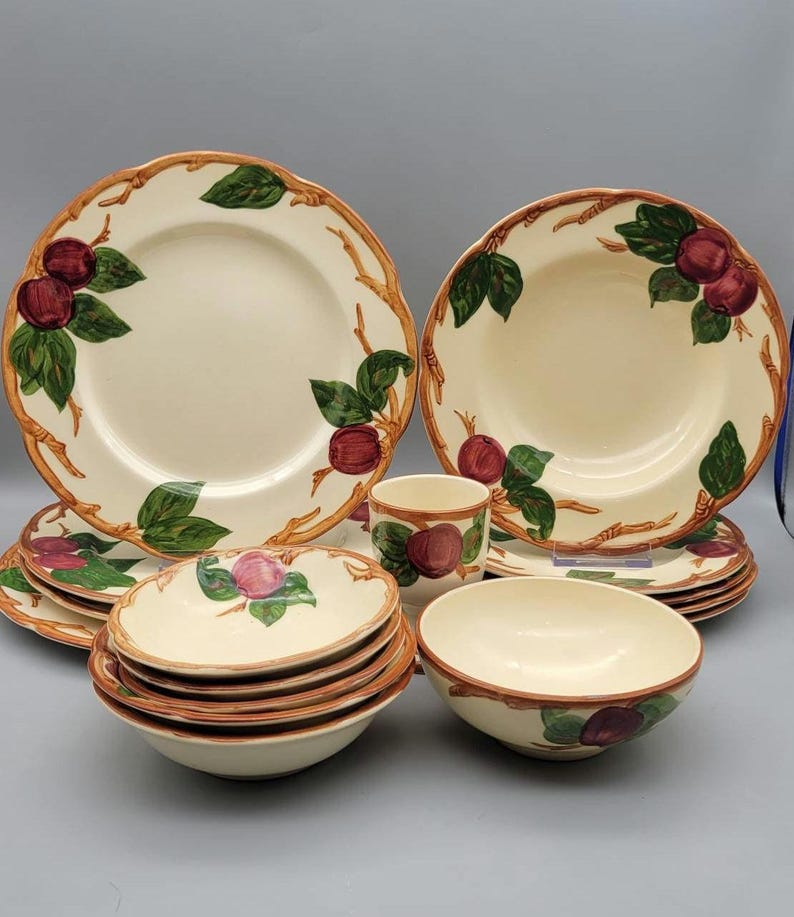 Vintage Franciscan Apple Dinnerware | Replacement Pieces and Sets | USA ...