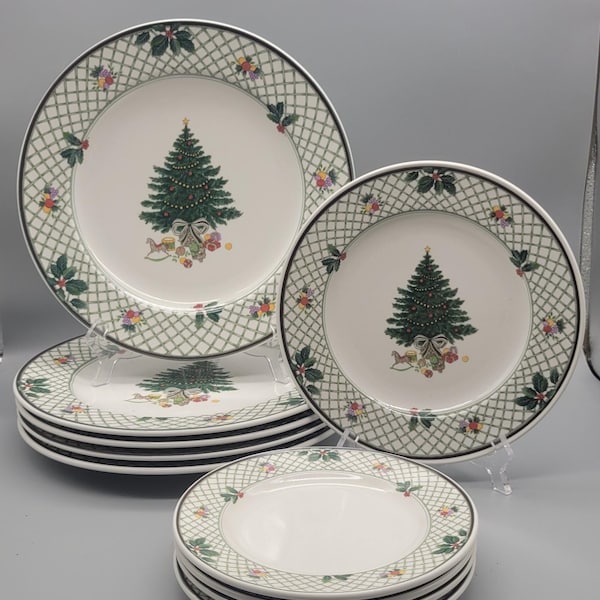 Ceramic Christmas Dinner Dishes - Etsy